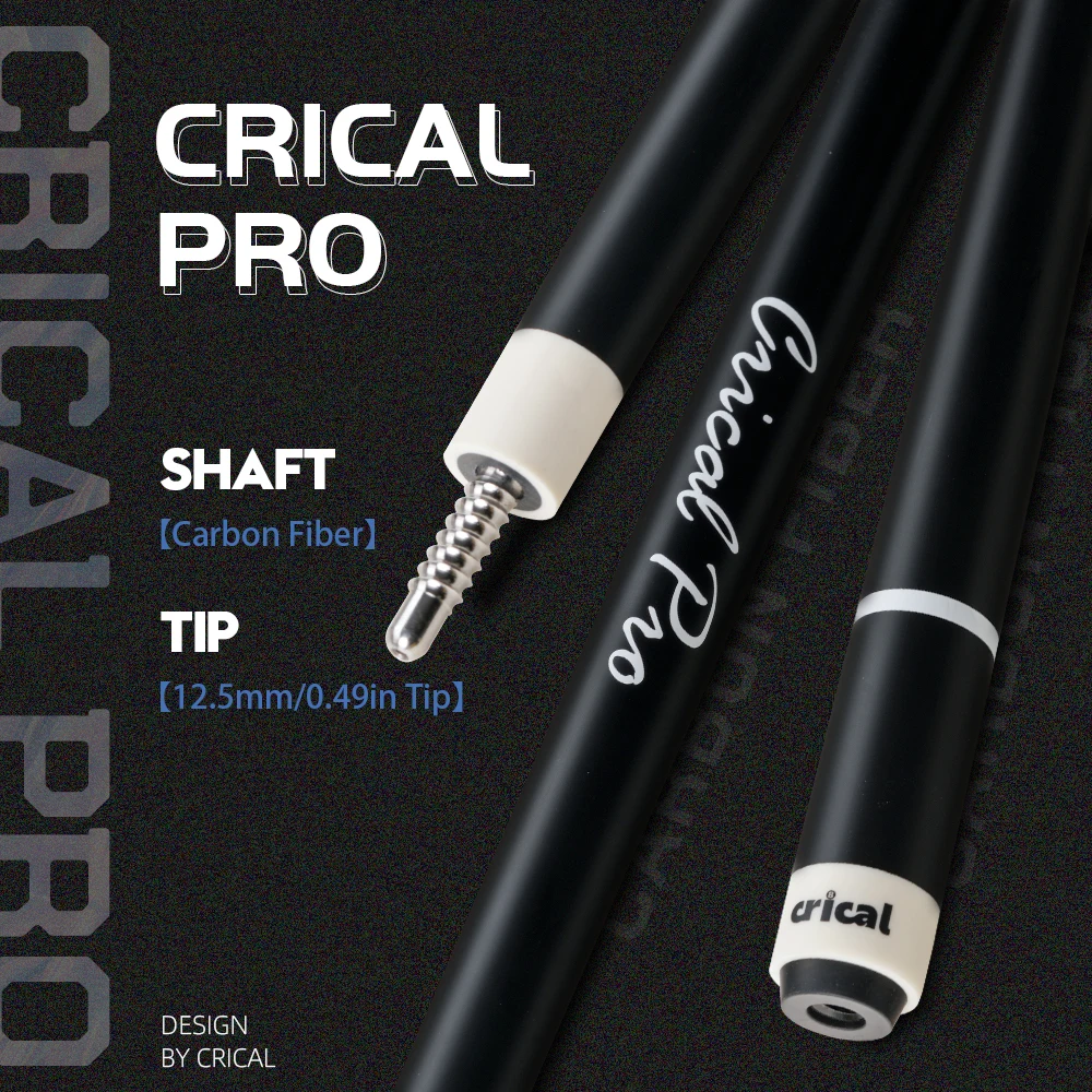 CRICAL CL-PRO Кий для бильярда из углеродного волокна черный | AliExpress