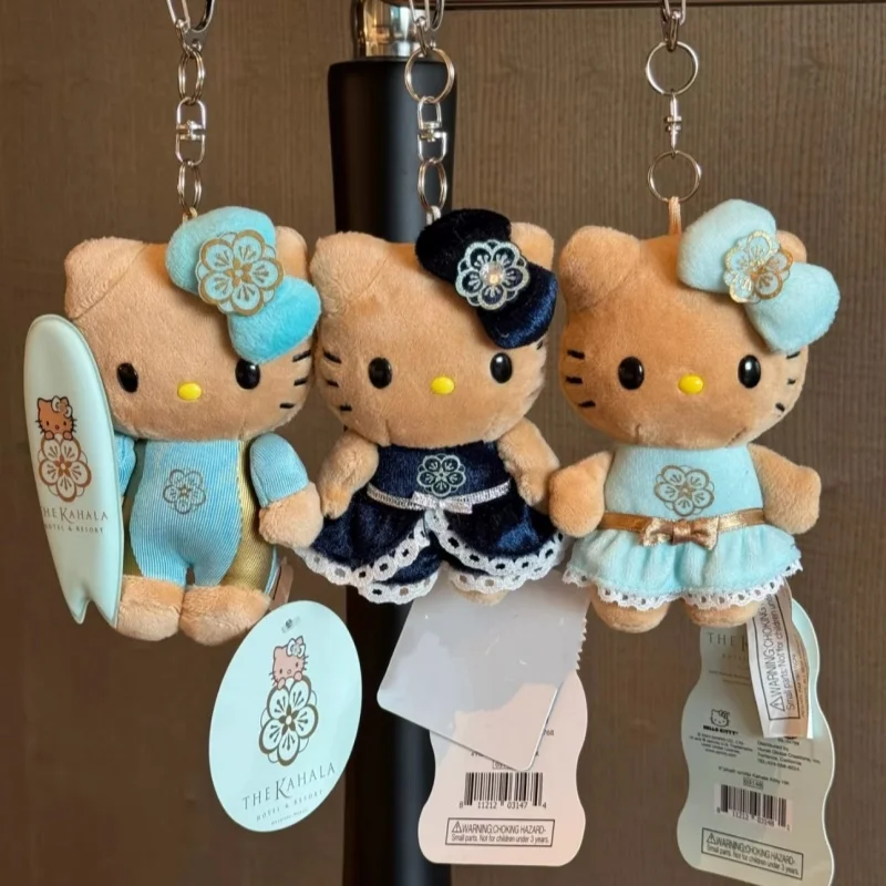 Hawaii Kahala Hotel Exclusive Black Kitty Skateboard Keychain - Hello ...