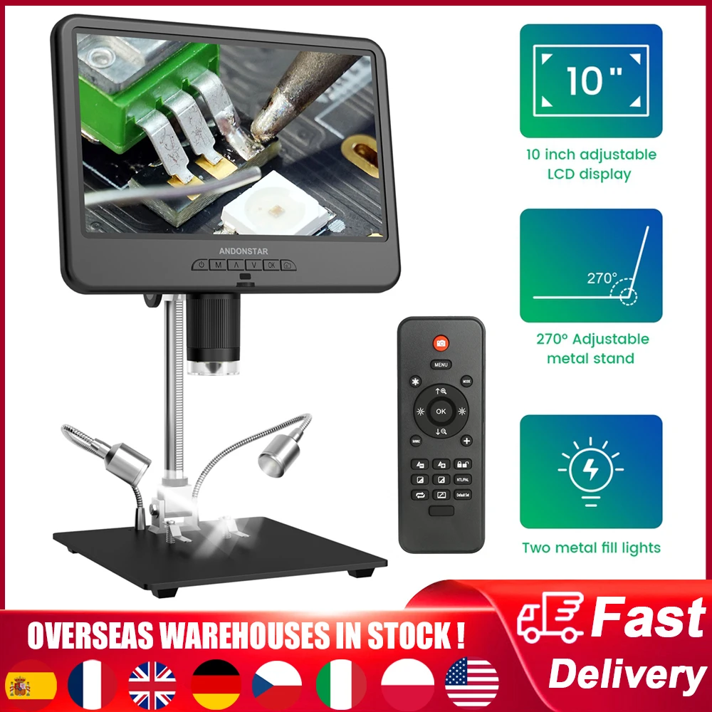 Цифровой микроскоп Andonstar AD210 AD209 AD208S | AliExpress