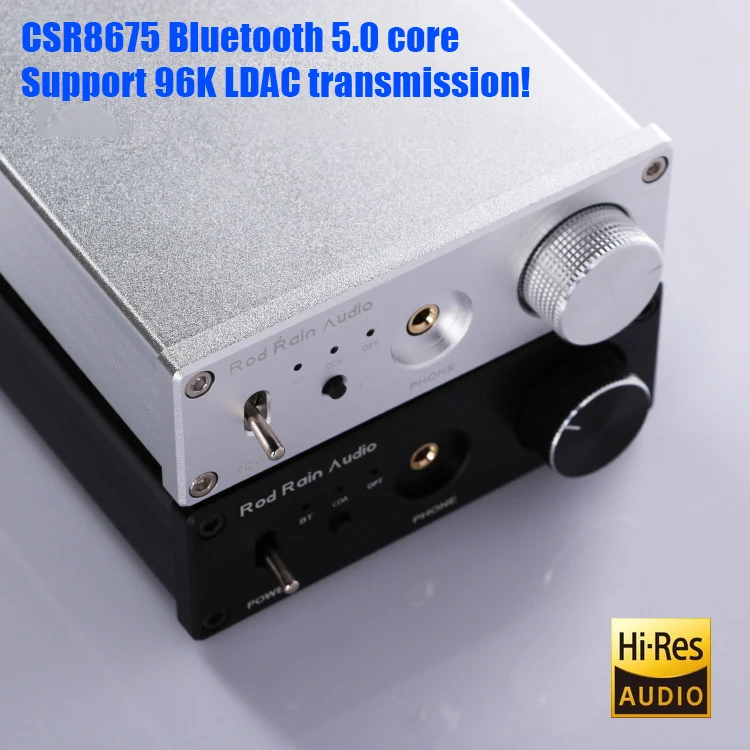 ЦАП Rod Rain Audio ES9038Q2M DAC QCC5125, плата Bluetooth 5,0, декодер звука APTX-HD LDAC HIFI ...