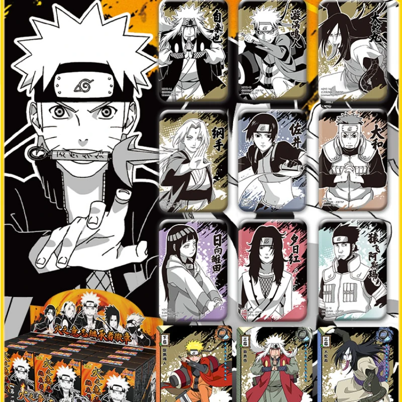 Genuine KAYOU Naruto Fire Will Successor Badge Rare BR Card Naruto ...