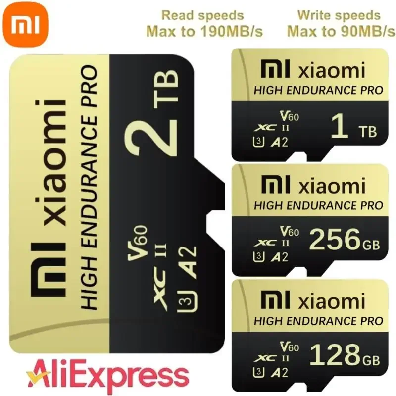 Карта памяти Mijia Xiaomi Micro TF SD 2 ТБ | AliExpress