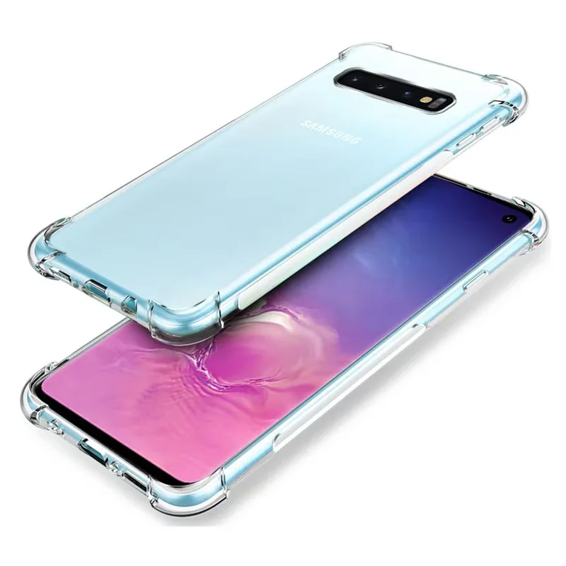 Transparent Soft Case For Samsung Galaxy S20 FE S21 S22 S23 S24 Ultra S9 S10 Plus S10E ...