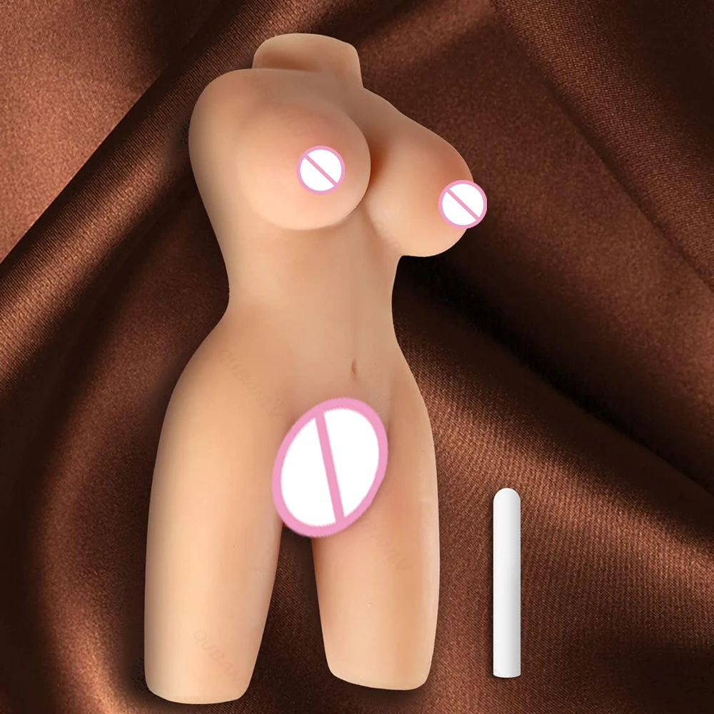 QUBANLV 3 кг мягкая желейная секс-кукла с грудью, вагинальный анус, двусторонний весело ...