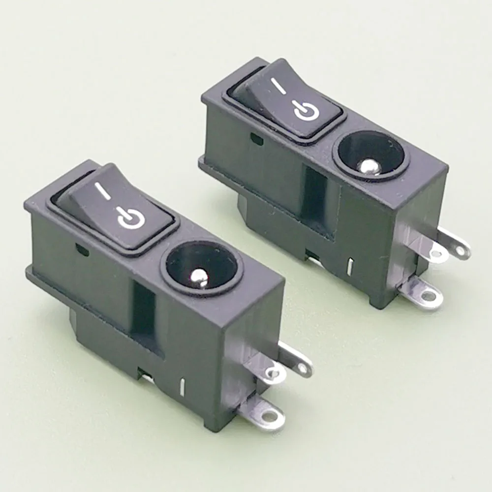 Разъемы питания постоянного тока NoEnName_Null CT-086 2-в-1 | AliExpress