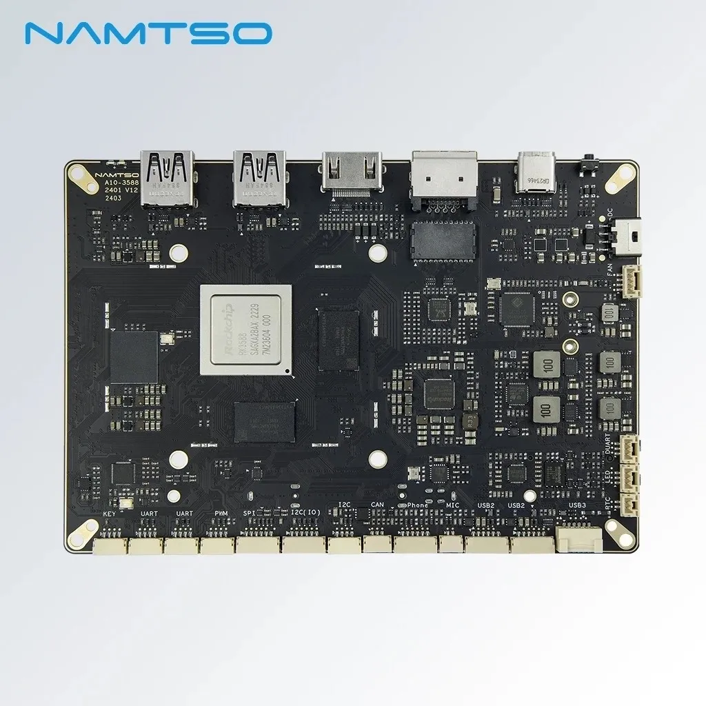 NAMTSO A10-3588 Rockchip RK3588 Industrial SBC 6TOPS NPU WiFi Bluetooth ...