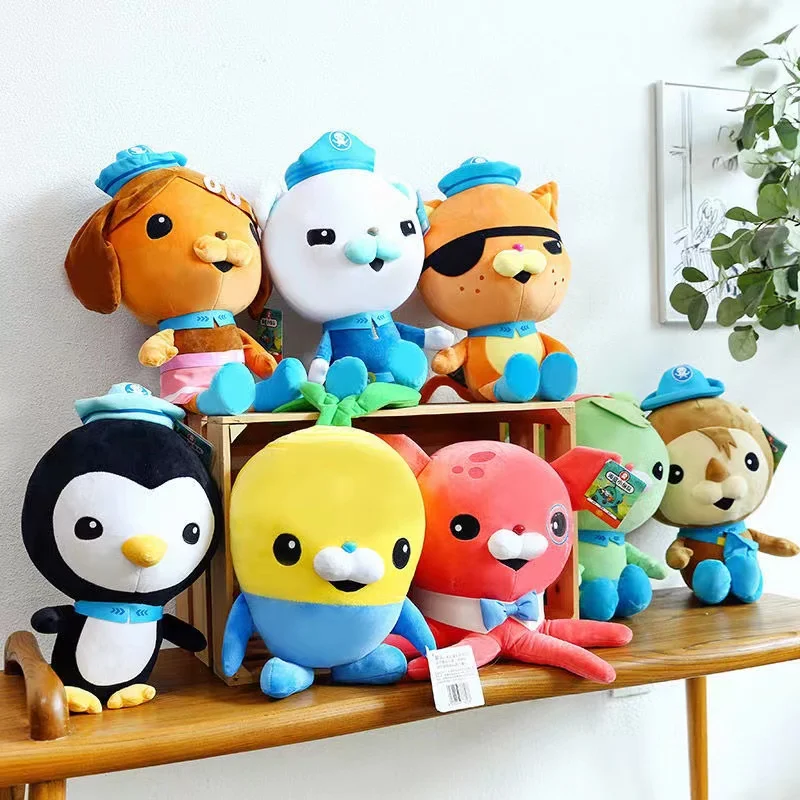 Octonauts Plush Toys Barnacles Peso Kwazii Tweak Vegimal Dashi Animal ...
