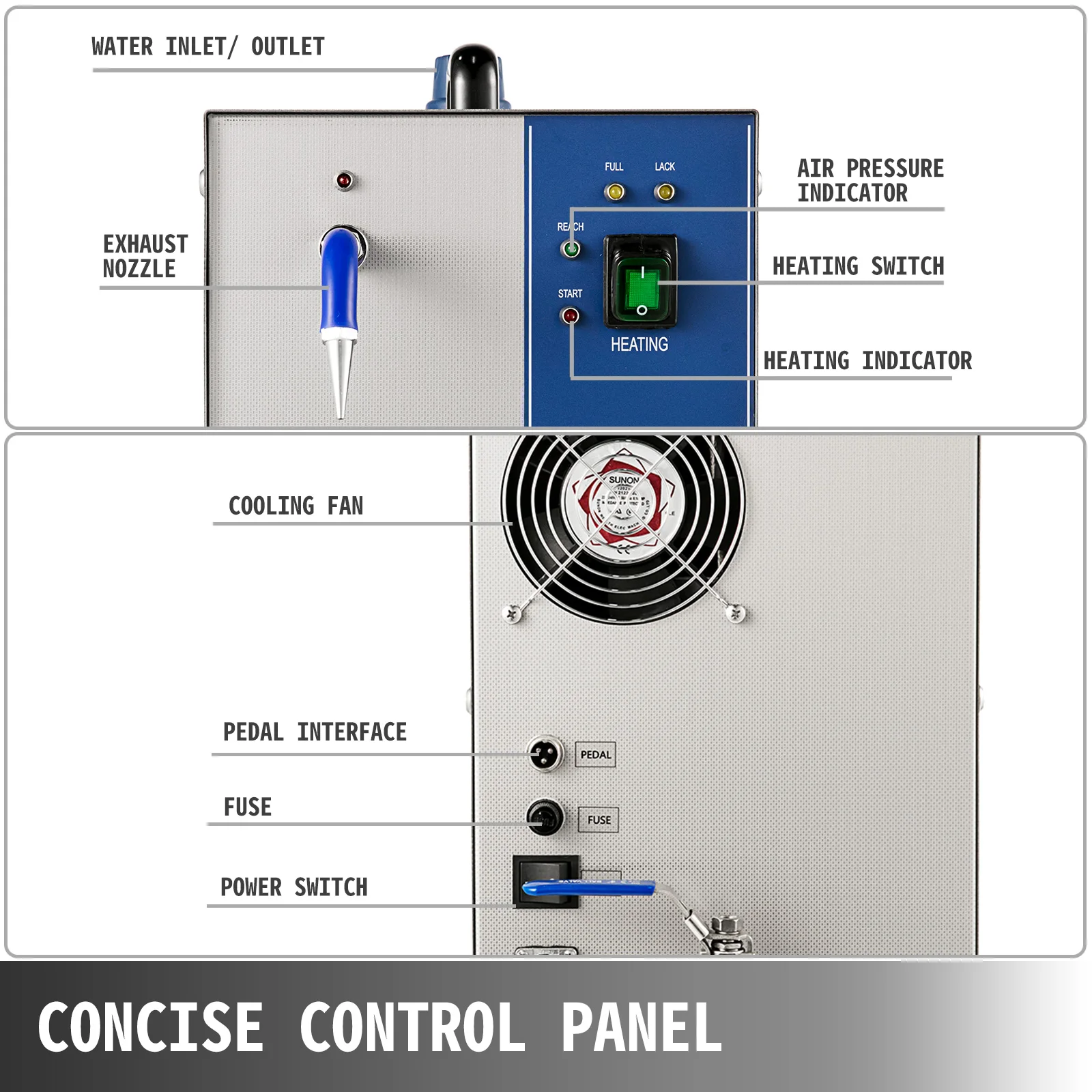 Паровой стерилизатор Boasta 2L1300W | AliExpress