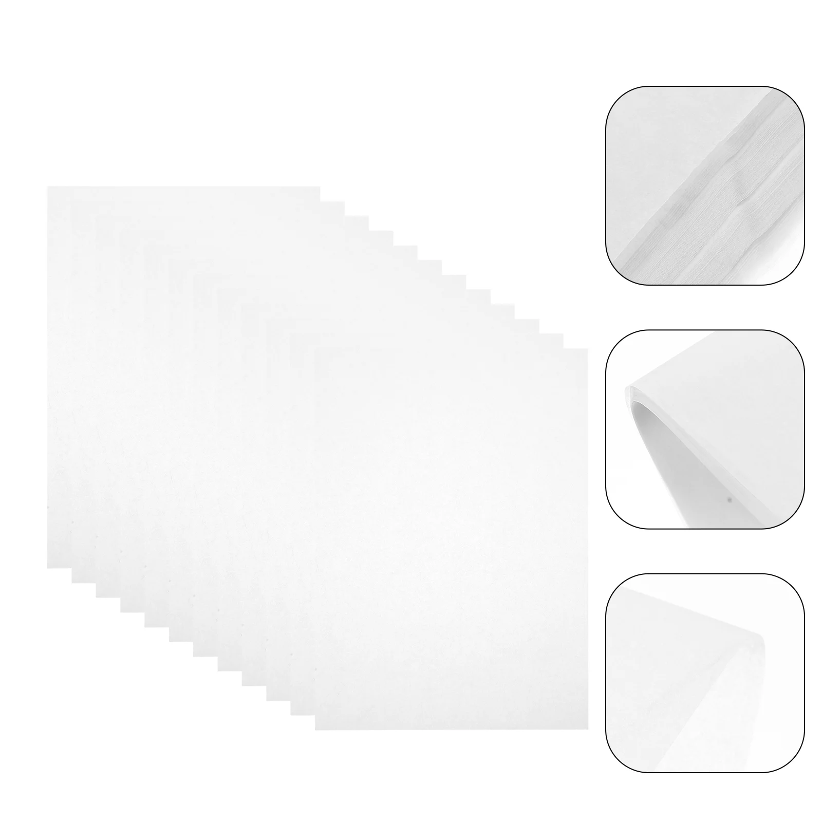100 Sheets Copy Transparent Paper Clear Portable Sketching DIY Tracing ...