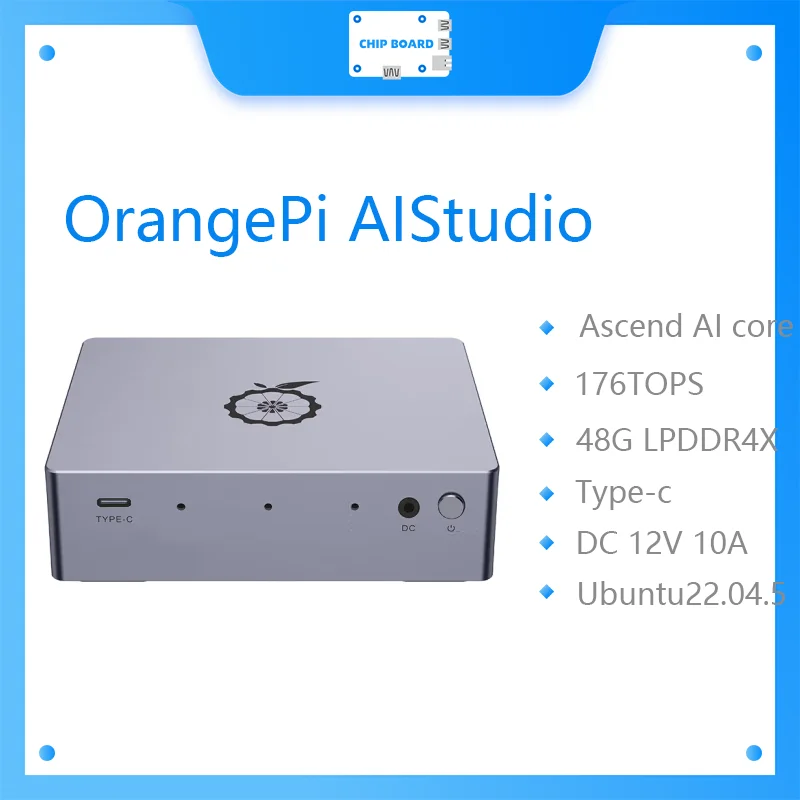 Арифметическая карта OrangePi AIStudio, плата разработки Ascend, 176 топов для OCR-распознавания ...