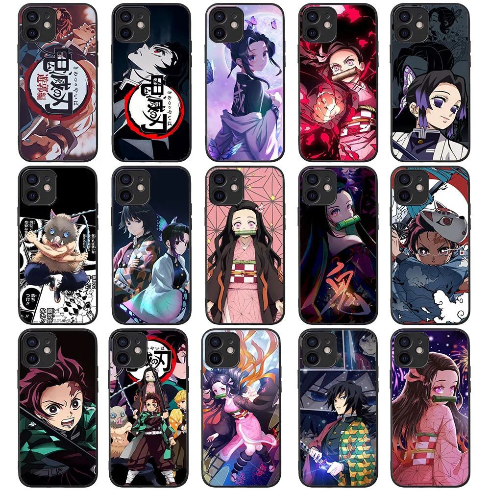 TS-67 Nezuio Tanjiro Soft Case For Xiaomi Poco F1 F2 F3 X3 M2 M3 M4 M5 ...