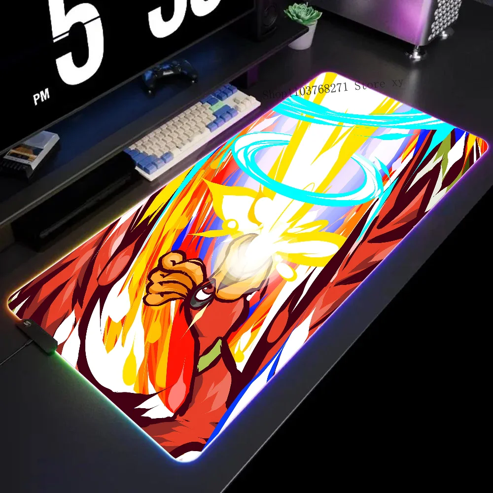 P-Pokemon Mousepad XXL RGB Gaming Mouse Pads HD Black Gamer Accessories ...