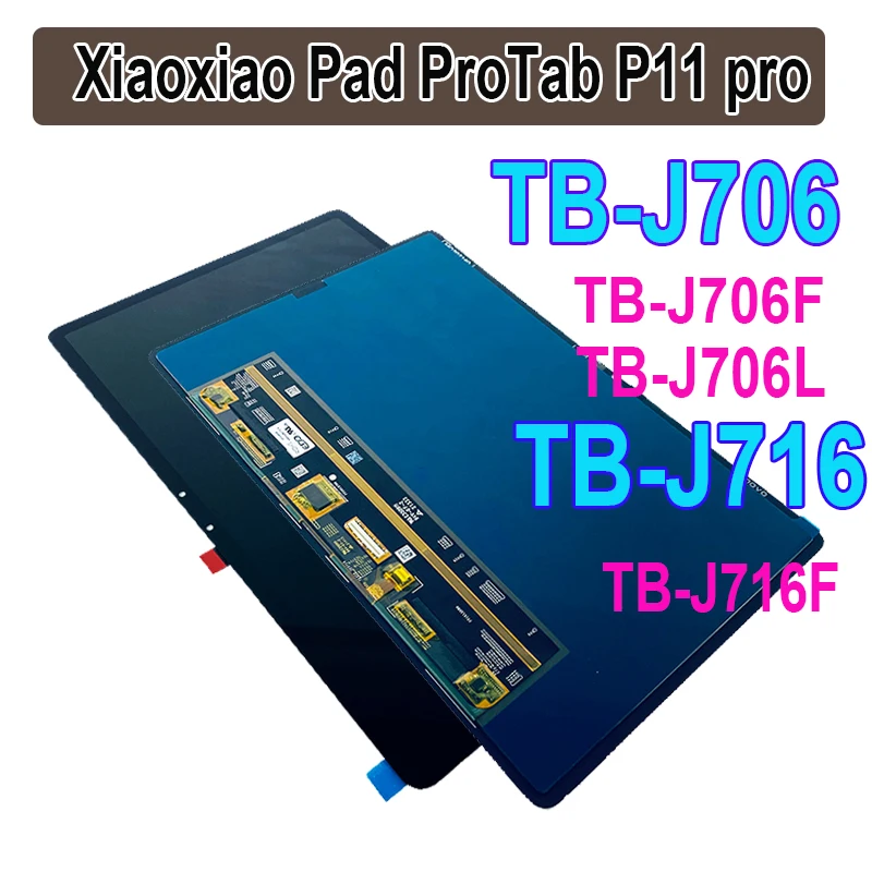 Оригинальный 11,5 "AMOLED ЖК-дисплей для Lenovo Pad Tab P11 pro TB-J706F TB-J706L J716 J706 ...