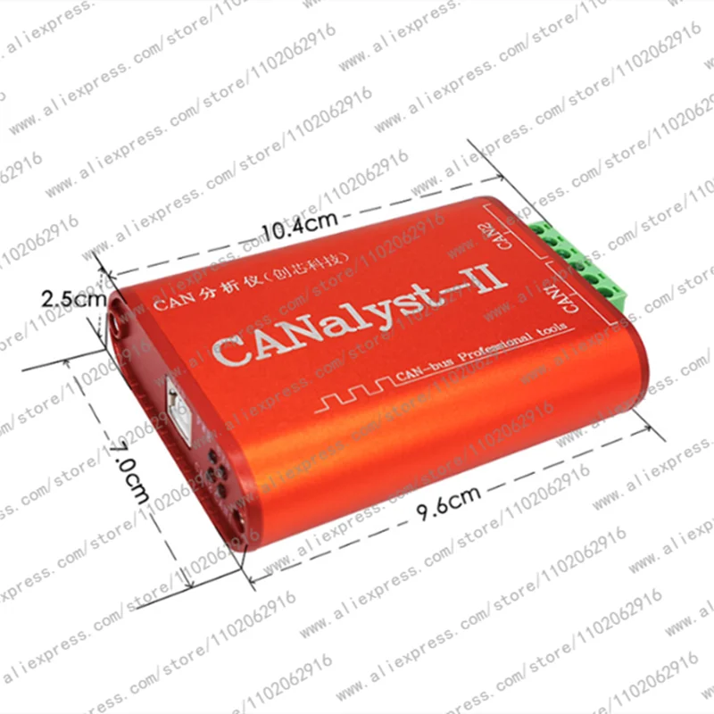 CAN-анализатор CANOpen J1939 USBCAN-2 | AliExpress