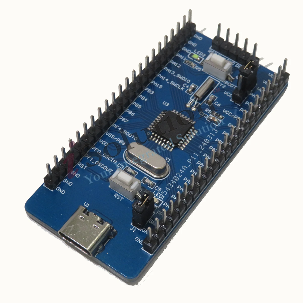 PUYA Start Kit 32-битная макетная плата MCU для микроконтроллера PY32F003 PY32F030 PY32 ...