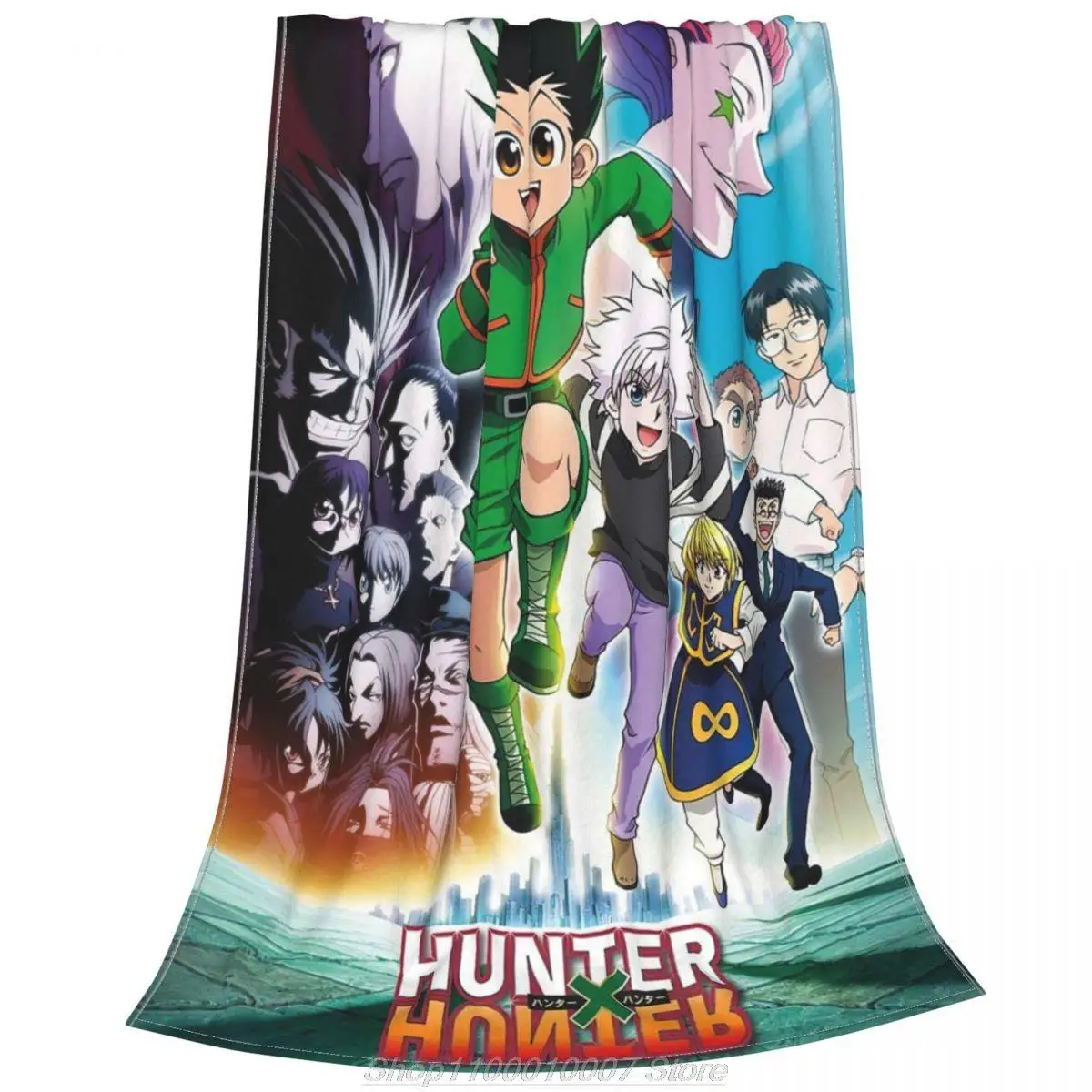 Killua Zoldyck Kurapika Freecss Gon Morow Hisoka Fleece Throw Blankets ...