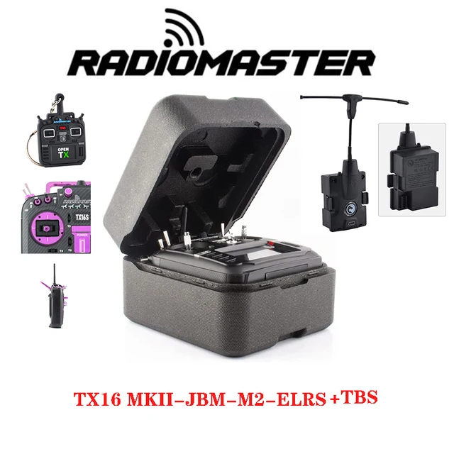 RadioMaster TX16S MAX Mark II MKII V4.0 Hall Gimbal ELRS 2.4G Joshua ...