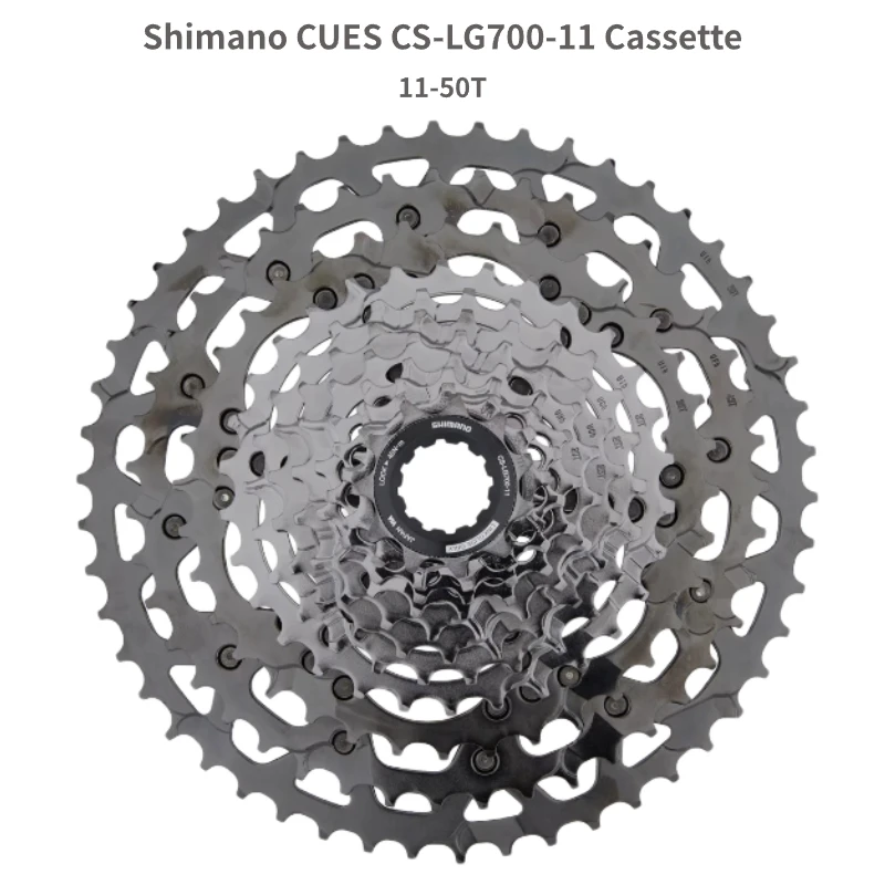 Shimano CUES CS-LG700-11 11-скоростная кассета 11-45T/11-50T MTB ...