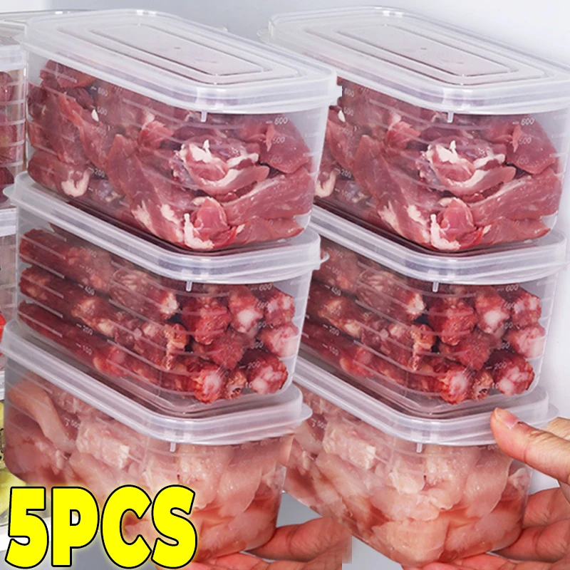 Refrigerator Storage Box Freezing Vegetable Fruit Fridge Organizer ...