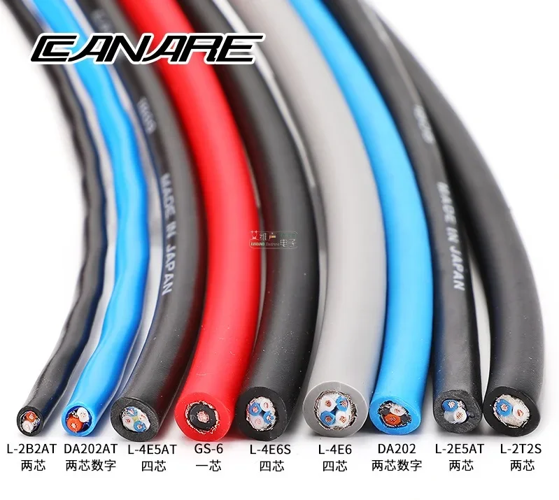 CANARE L-2T2S/4E6/4E6S/2B2AT/GS-6/DA202/DA202AT/2E5AT/4E5AT микрофонный ...