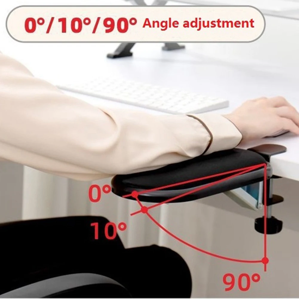 Computer Arm Rest for Desk,Folding Wrist Rest Support Adjustable ...