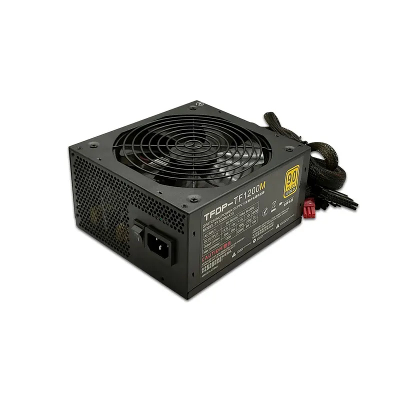 Блок питания Atx для ПК с номинальным напряжением 1200 Вт, игровой блок ...