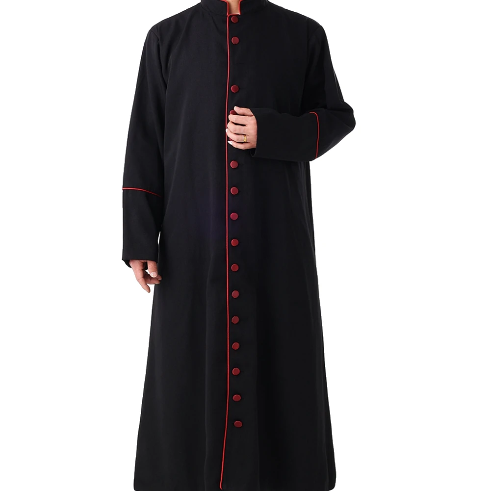 Priests Cassocks Church Robe Pastor Clergy Men Pulpit Liturgical Priest ...