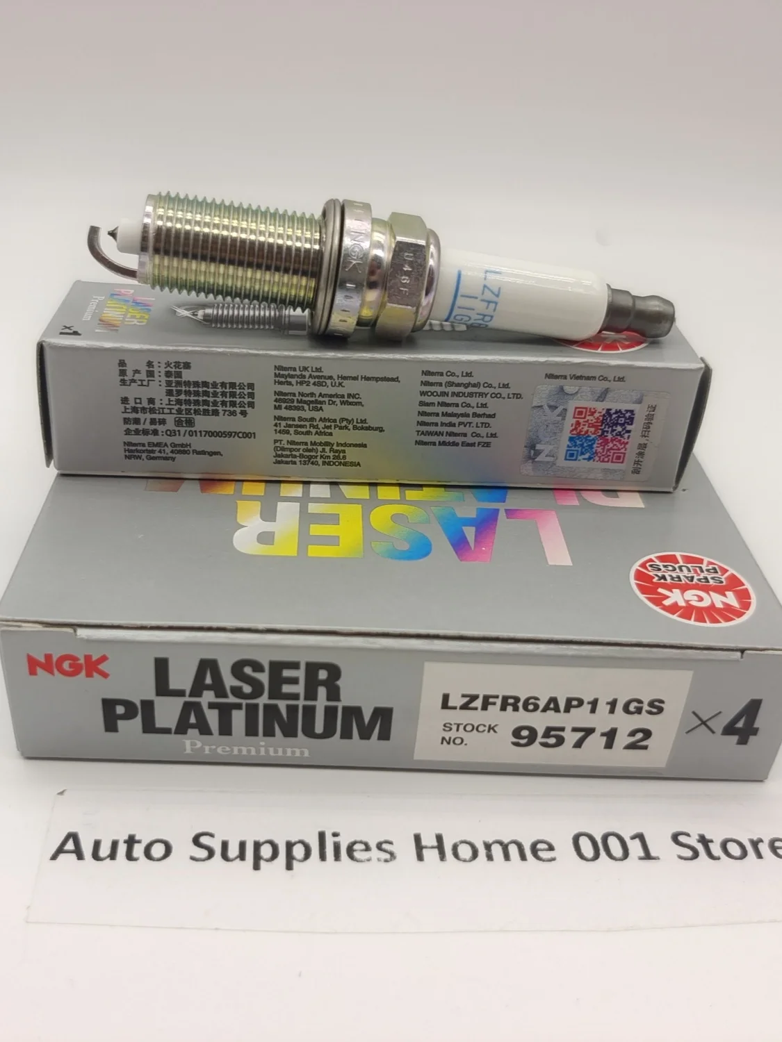 4-6 шт. оригинальные NGK LZFR6AP11GS 95712 новые лазерные свечи ...