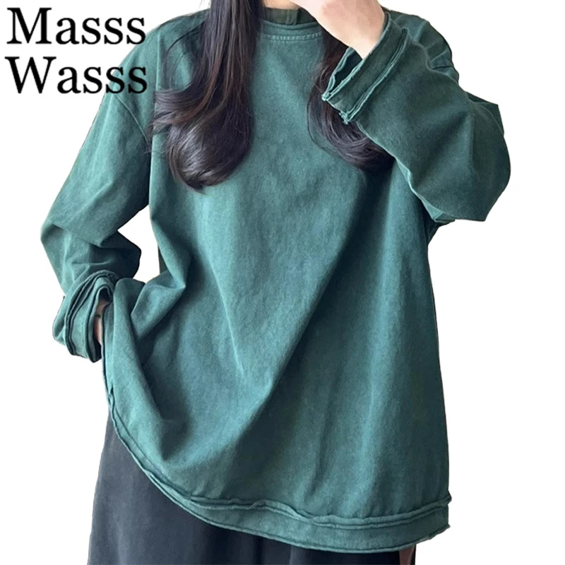 Женские футболки Masss Wasss хлопок | AliExpress