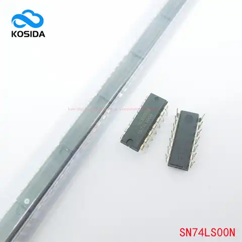 74ls00 quad nand gate - купить недорого | AliExpress