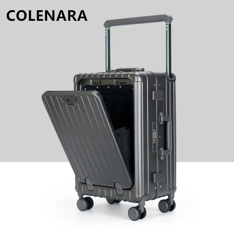 COLENARA 20-дюймовый чемодан для ноутбука с передним отверстием и ...