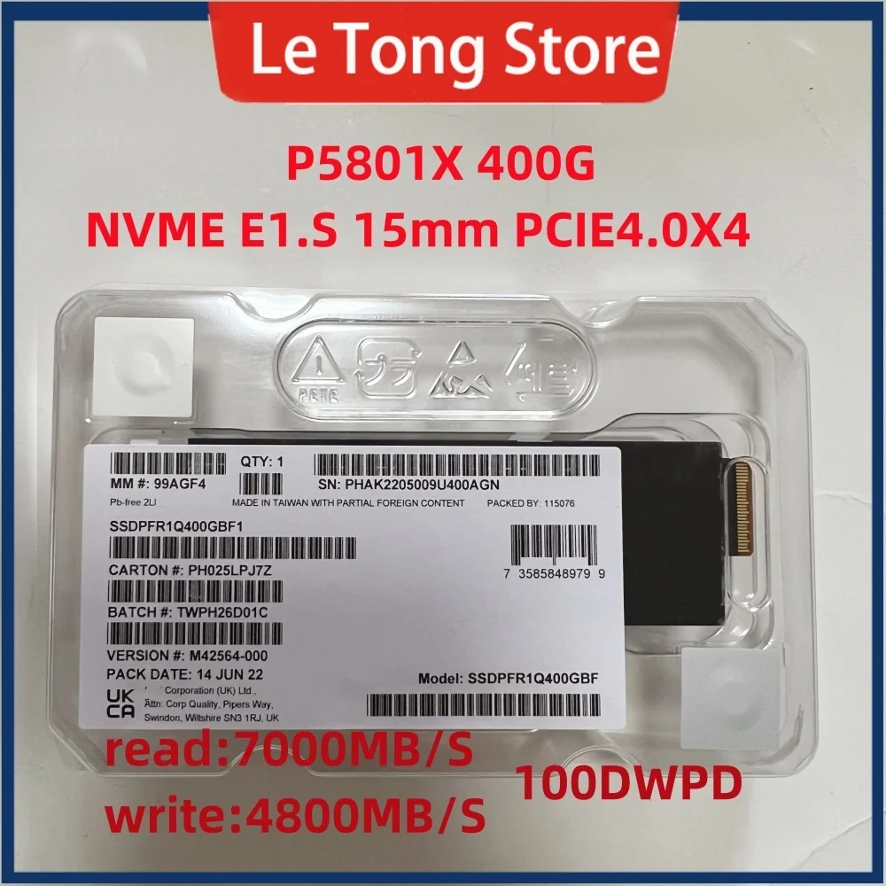 Intel OPTANE P5801X 400ГБ твердотельный накопитель | AliExpress