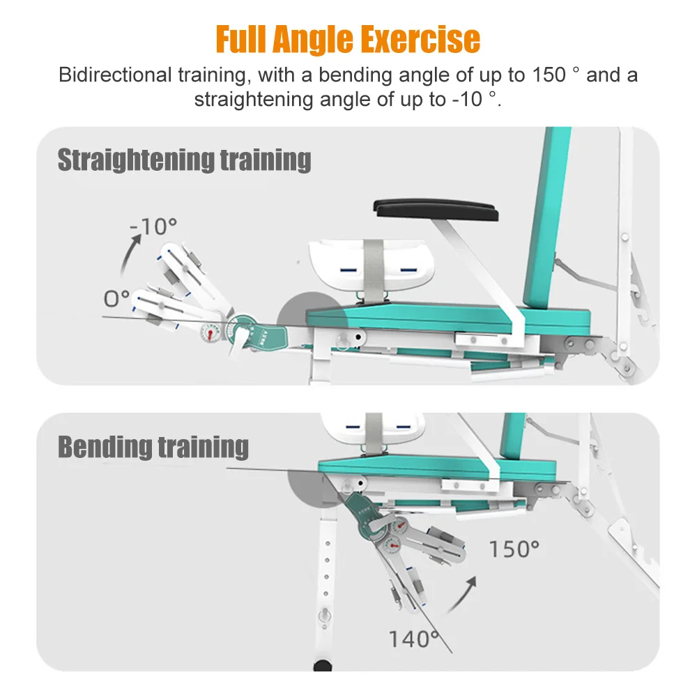 Knee Joint Rehabilitation Trainer Leg Lower Limb Training Machine ...
