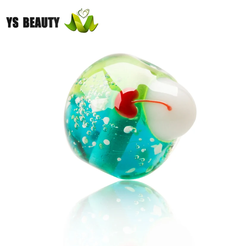 Маленькие вишневые бусины, стеклянные бусины ручной работы, украшение ...