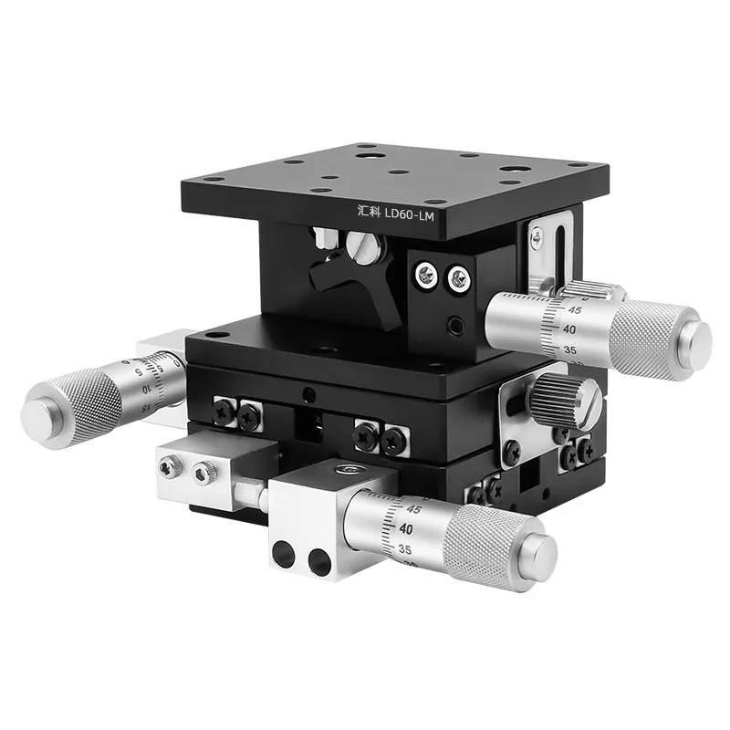 XYZ Axis Manual Precision Displacement Platform Fine-Tuning Lifting ...