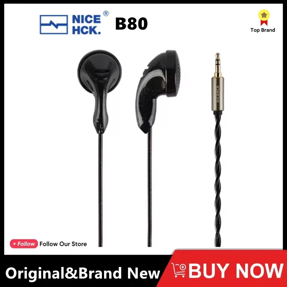 NiceHCK B80 проводные внутриканальные наушники | AliExpress