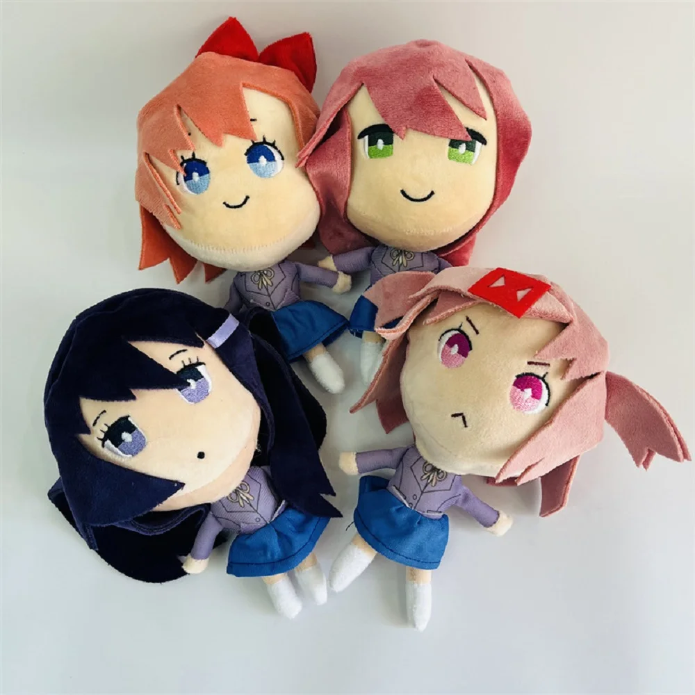 Плюшевые игрушки Doki Doki Literary Club Monika Natsuki Sayori Yuri 20 см | AliExpress