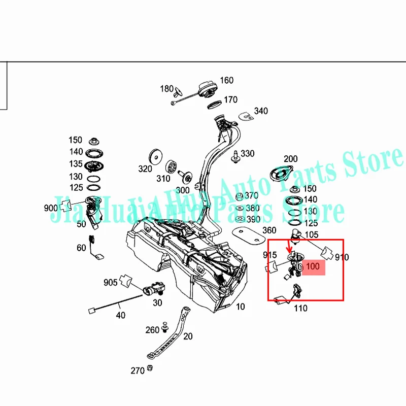 2184700994 для MERCEDES GLK250 GLK200 CLS300 CLS400 CLS500 топливный ...
