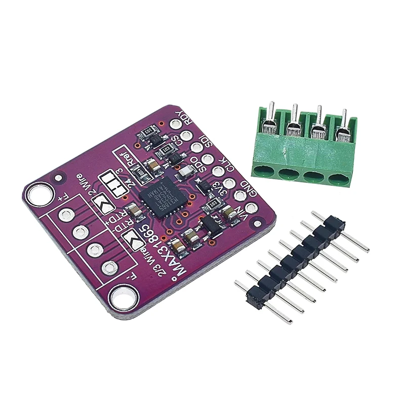 MAX31865 PT100/PT1000 RTD-to-Digital Converter Board Temperature ...