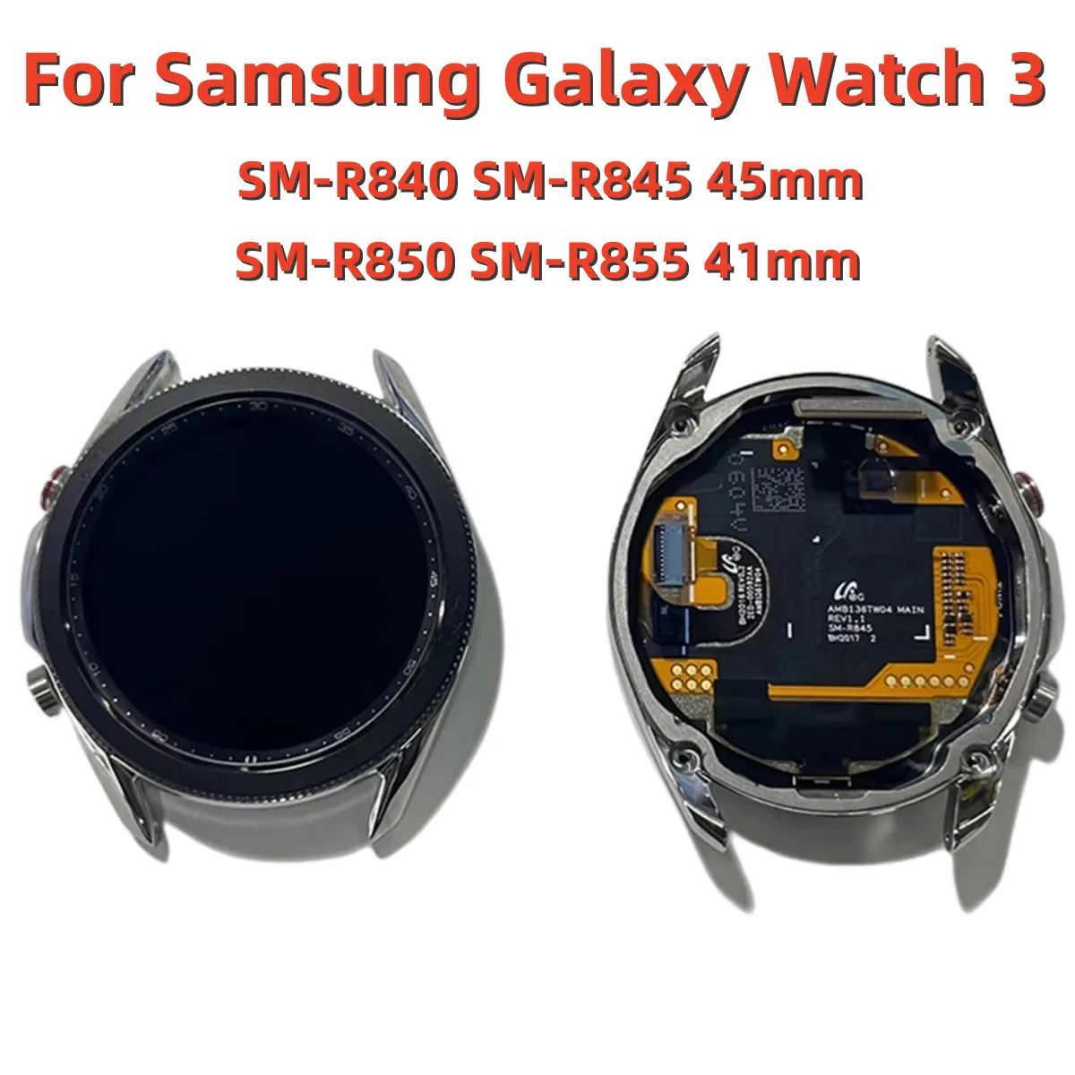 Для Samsung Galaxy Watch 3 SM-R840 SM-R845 45 мм/Watch3 SM-R850 SM-R855 ...