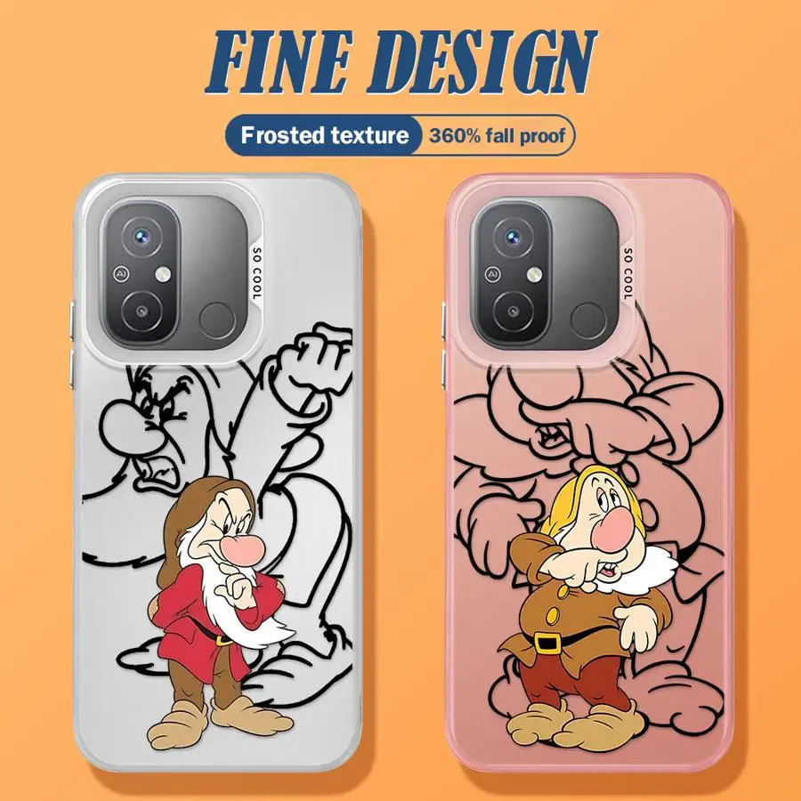Snow White Phone Case for Redmi 12 4G 12C 13C 4G 5G 13 4G Poco X3 NFC ...