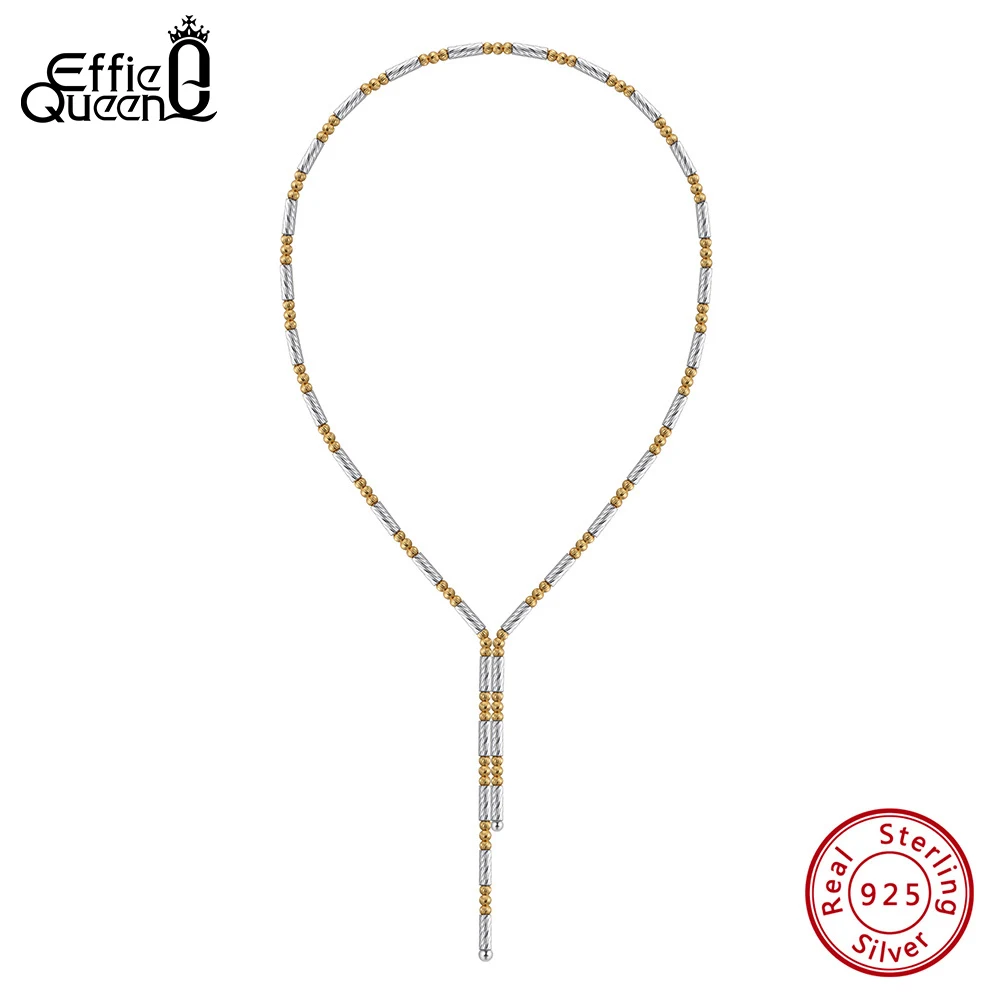 Effie Queen 925 Sterling Silver 55cm Magnetic Attraction Necklace & Bracelet Various Color ...