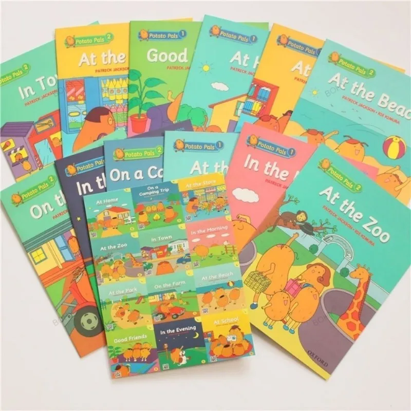 12PCS Oxford Potato Pals Picture Book Young Children English Early ...