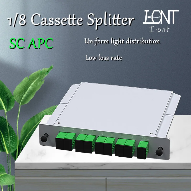 1x8 ports pigtail cassete splitter box fiber optic | 1x8 ports pigtail ...