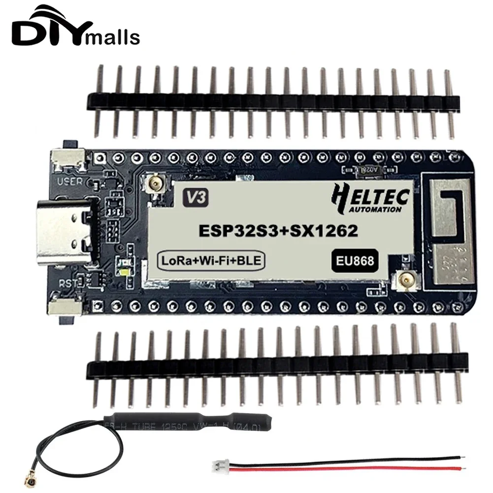 Heltec LoRa ESP32 Беспроводная палка Lite(V3) ESP32-S3 SX1262 макетная плата Wi-Fi + BT 868 915 ...