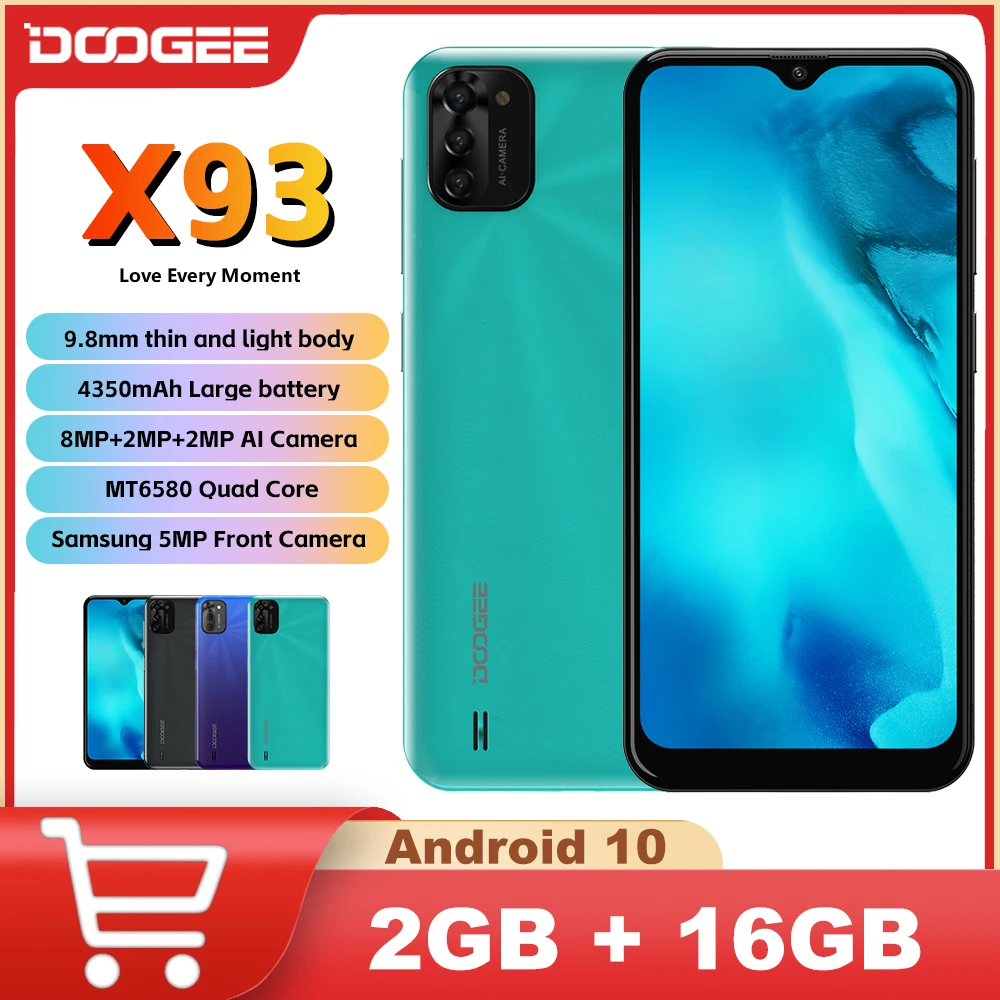 Смартфон Doogee x93, 2/16ГБ, global | AliExpress