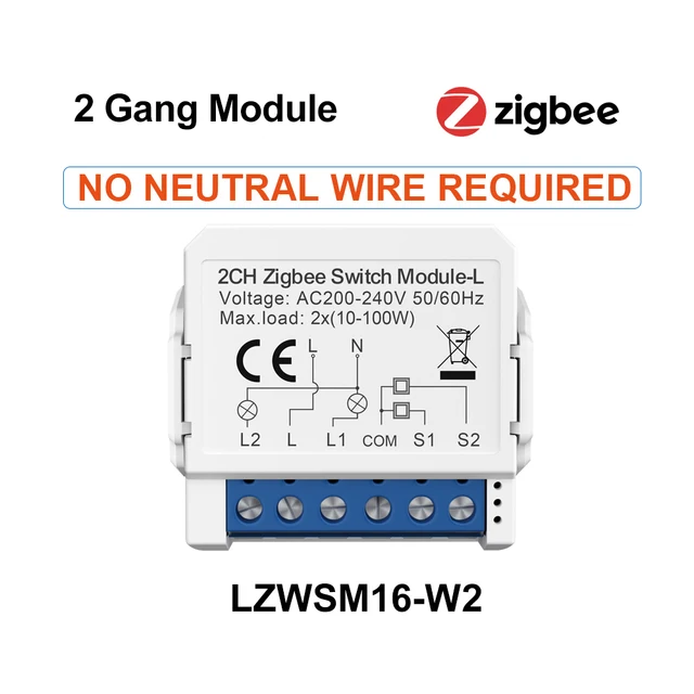 [Wrong device]: AVATTO 1/2/3 Gang Tuya Zigbee Light Switch Module No Neutral Wire · Issue #20162 ...