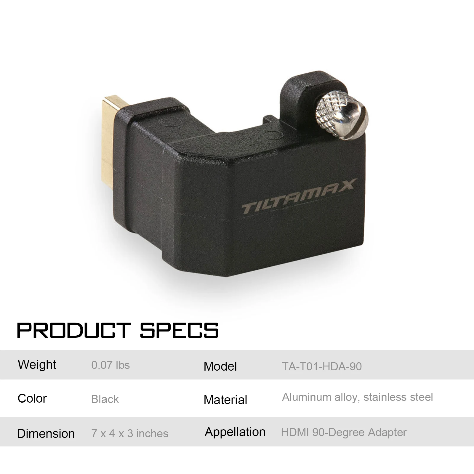 TILTA TA-T01-HDA-90 HDMI адаптер 90 градусов | AliExpress
