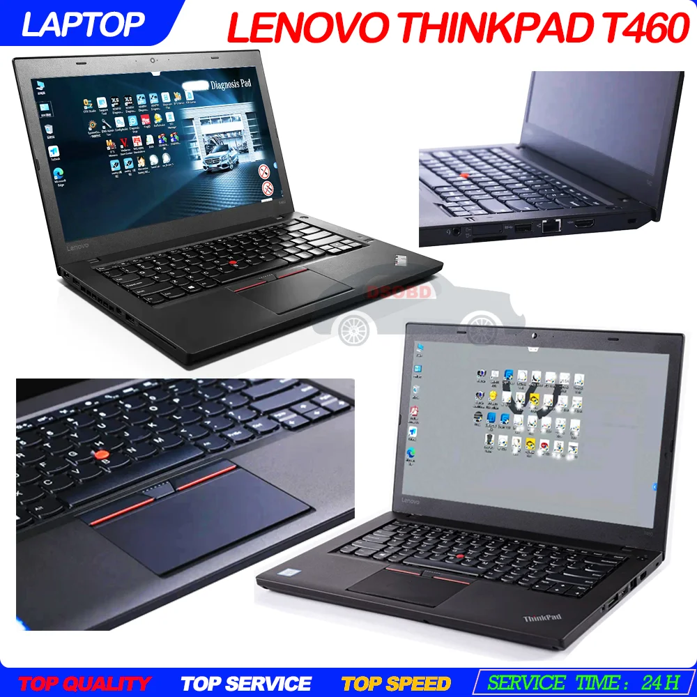 Lenovo T460 Core i5 4G/8G RAM HDD/SSD диагностический прочный ноутбук ...