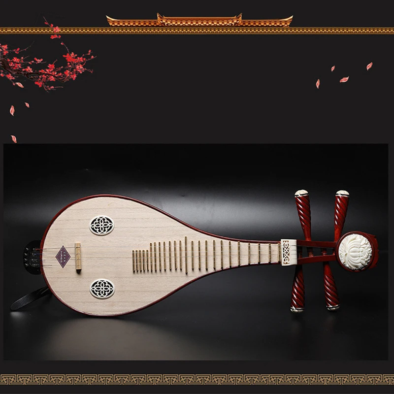 Professional Traditional Liuqin Lignum Vitae Liu Qin Chinese Lute ...